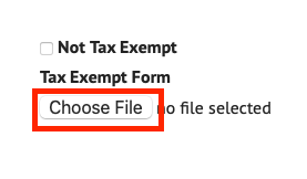 How to Upload a Tax Exemption Form – Abuse Prevention Systems